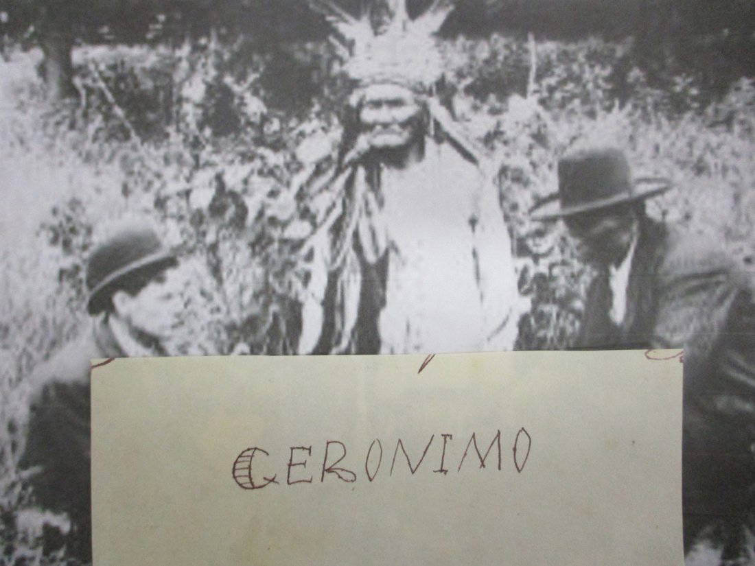 Geronimo Signed Cut Signature - A Rare Native American Relic Auction