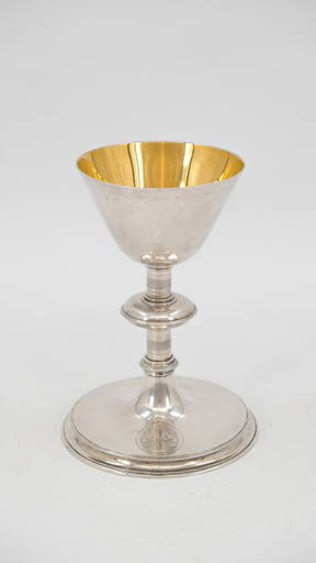 A Belgian Bruges Gilt Silver And Silver Church Chalice With Hallmarks ...