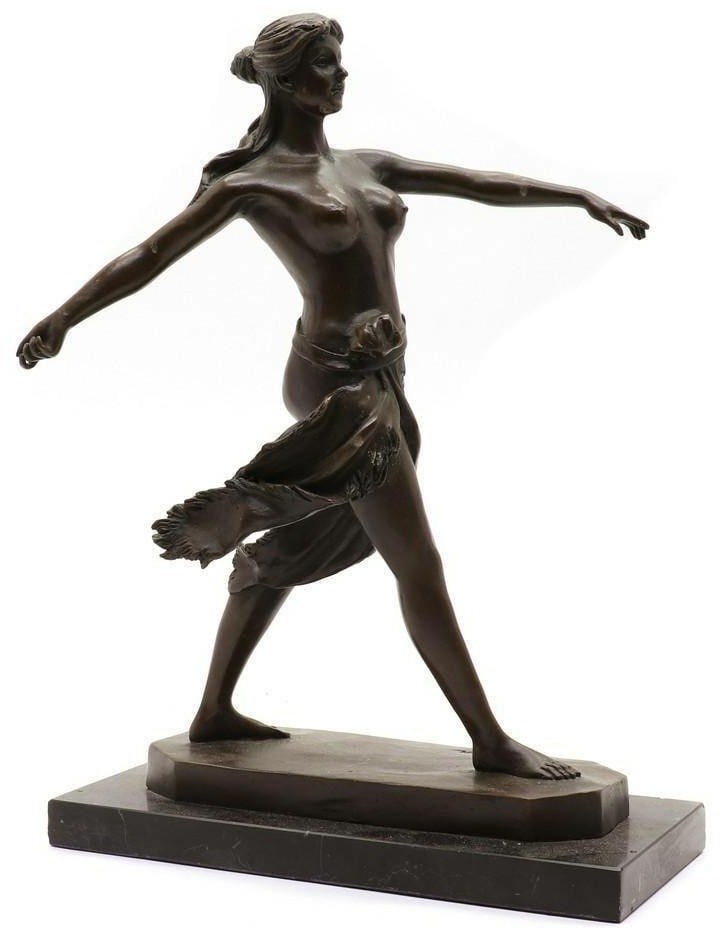 R. Leger (after) Bronze Statue Of Diana The Huntress Auction
