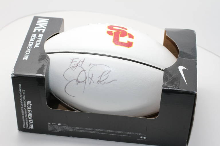 Signed University Of Southern California Football