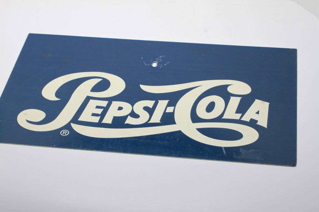 Vintage Pepsi Display Sign Auction