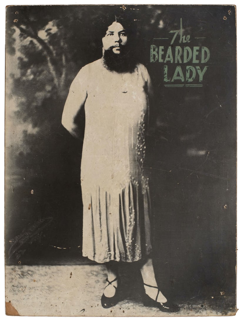 Bearded Lady Large Photo Lobby Board (american, 1935)