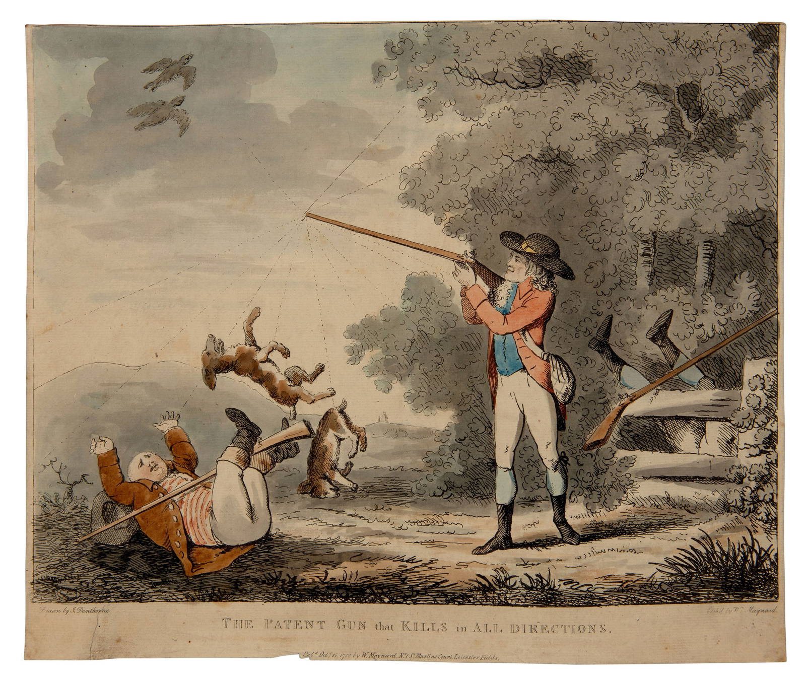 The Patent Gun That Kills In All Directions By John Dunthorne (london ...