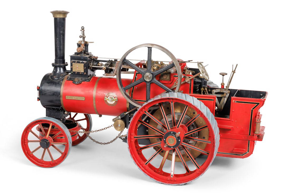 Allchin "royal Chester" Scale Model Traction Engine Auction