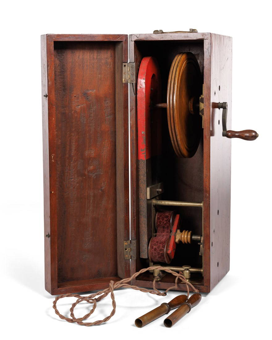 Crank Shock Box Electro Medical Device (19th Century) Auction