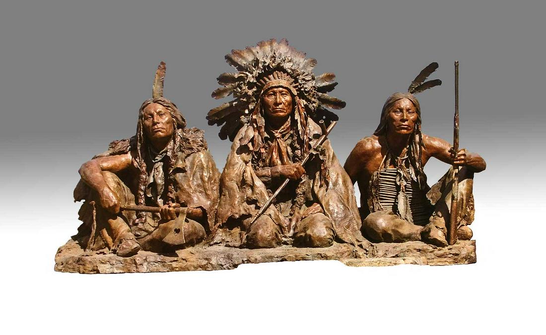 1876, Gall Sitting Bull Crazy Horse By John Coleman