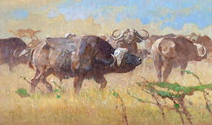 Bob Kuhn (1920-2007) - Jul 12, 2012 | Copley Fine Art Auctions in MA