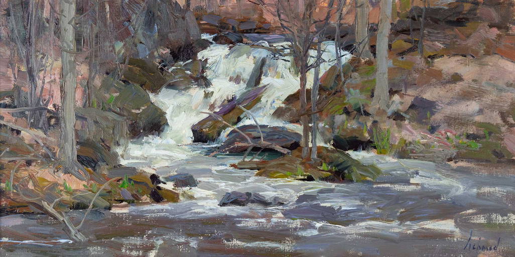 Richard Schmid (1934-2021), Millpond Falls (#0272) on Sep 17, 2022 ...
