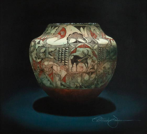 Patricia Dobson (1947-) Acoma Jar (#0295) on Feb 18, 2023 | Jackson ...