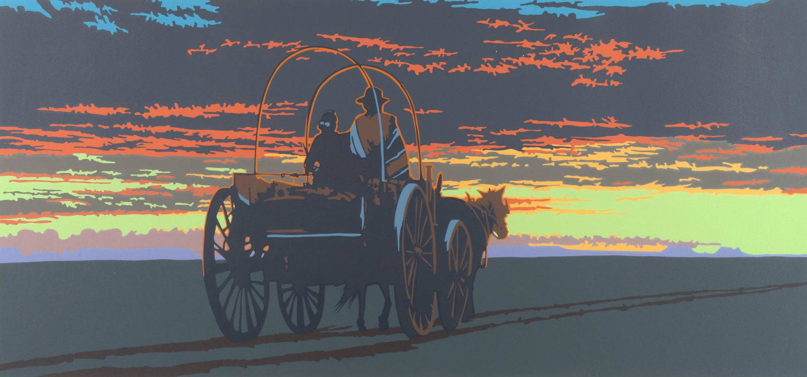 Bill Schenck (1947-) Going Home Auction