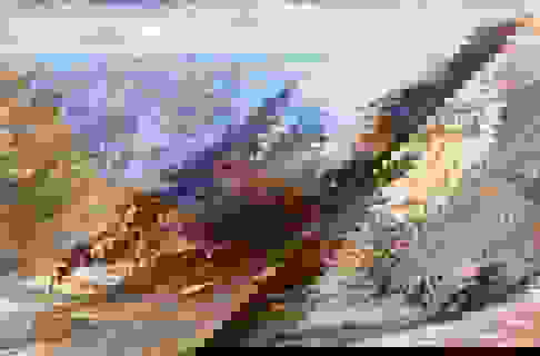 Sam Lawlor (20th Century), A Ride Down The Canyon Auction