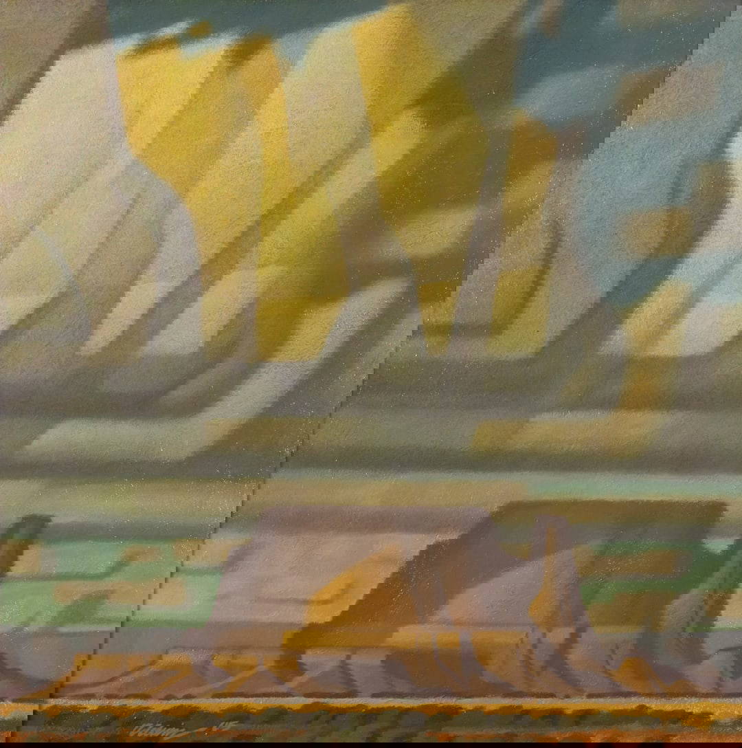 Rob Colvin (1960- ), Mantrap Mesa Auction