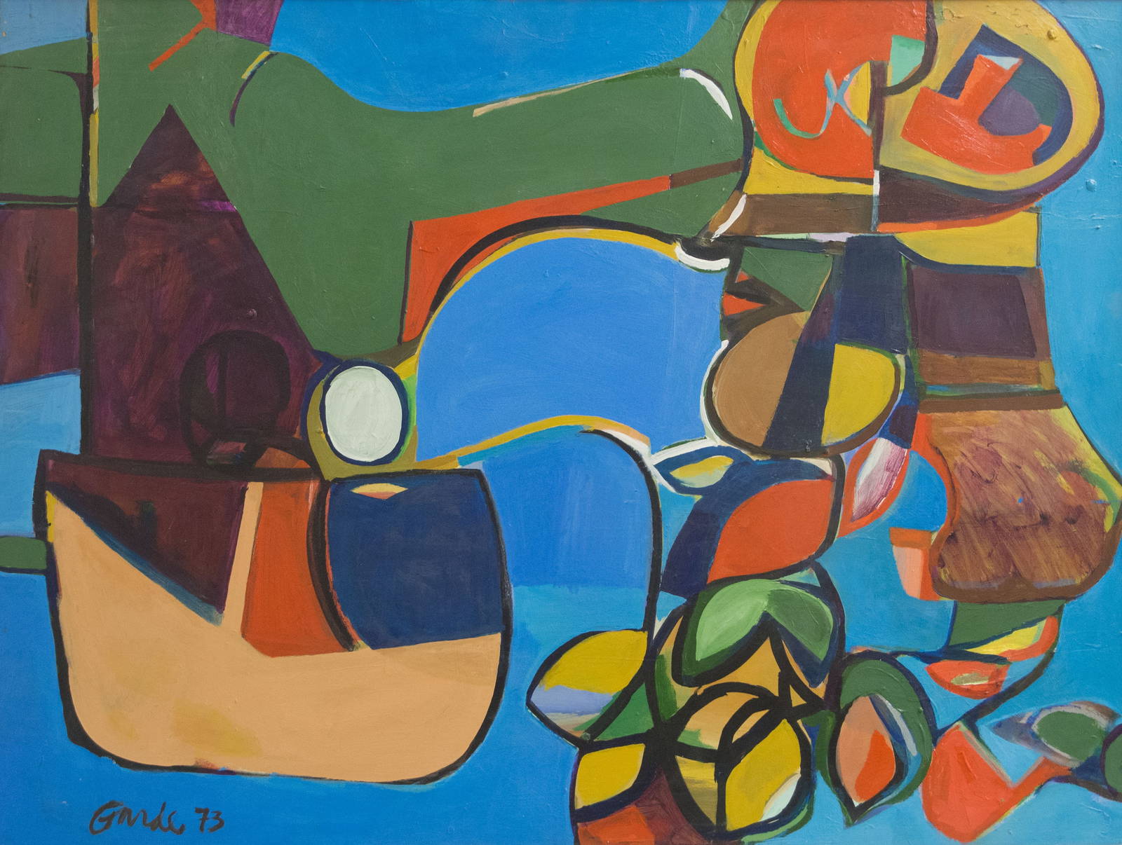 Harold Garde (1923-2022), Visionary, 1973 Auction