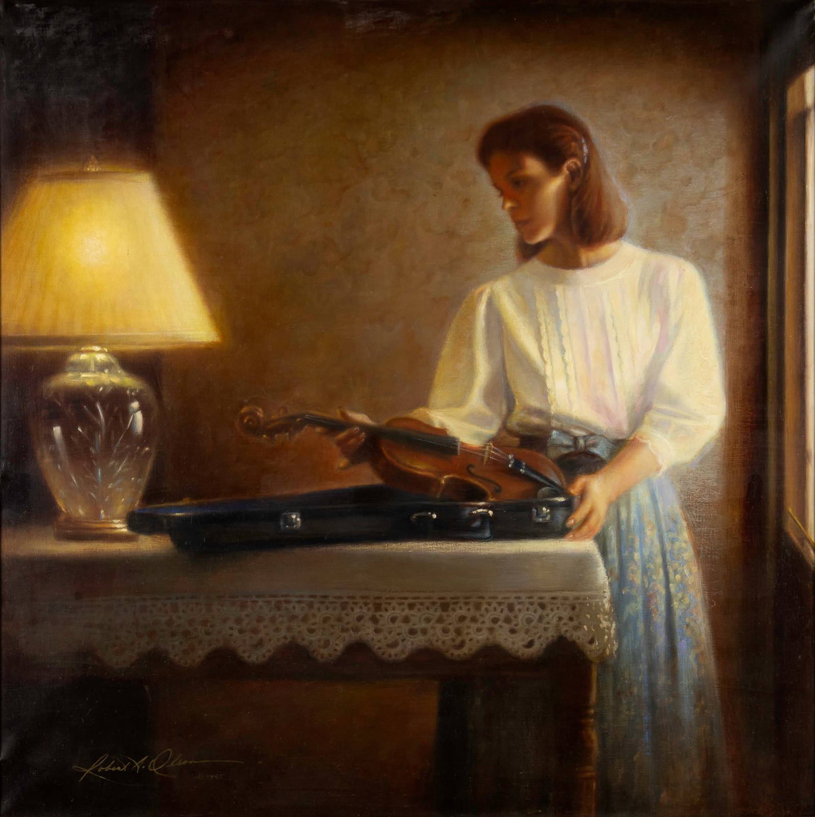 Robert Olson (20th Century), Twilight Refrain, 1985 Auction