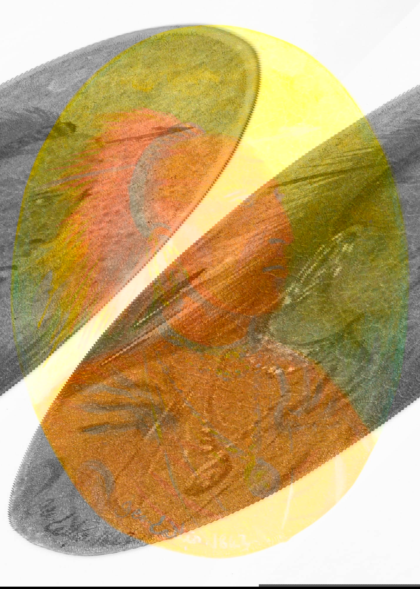 Attributed To George Catlin (1794-1872), Brave Chief, Head Chief Of The ...