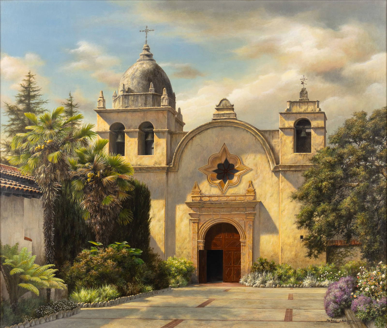 Jorge Mayol (1948- ), Carmel Mission, 2001 Auction