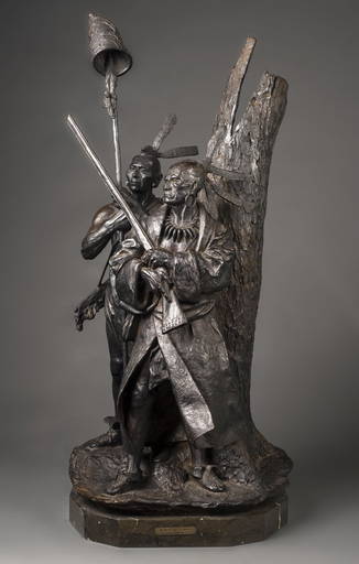 Algonquin Chief And Warrior By Harry Jackson