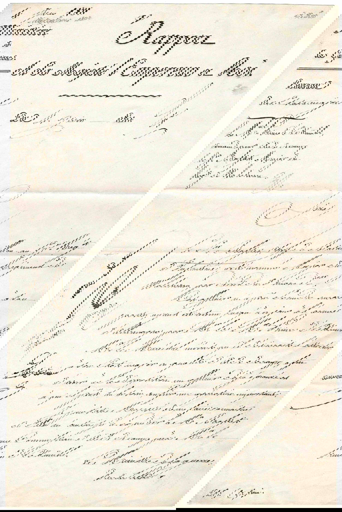 History - Bonaparte Napoleon I (1769 - 1821) - Letter Signed Auction