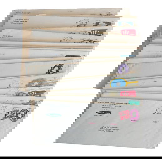 Collection Of Mix Newer Used Wrappers, Used Letters And Stamps