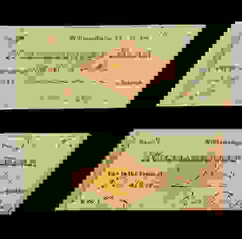 Lot Of 1882 Williamsburgh Savings Bank Old Checks Auction