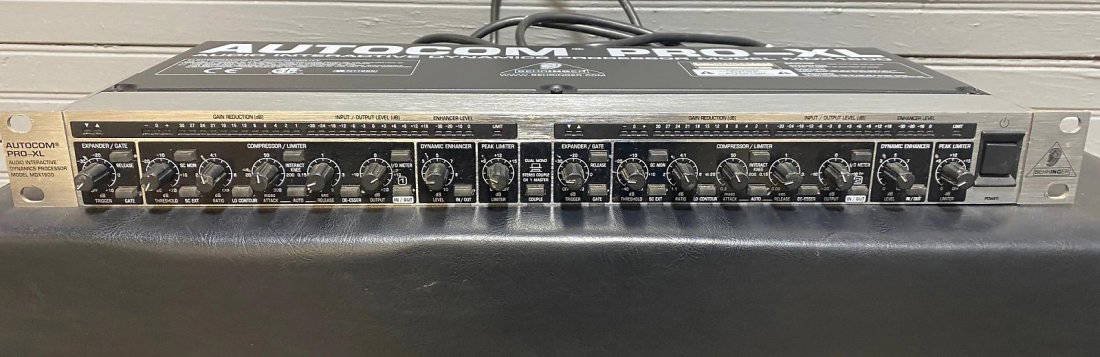 2003 Behringer Autcom Pro Xl Mdx 1600 Audio Processor