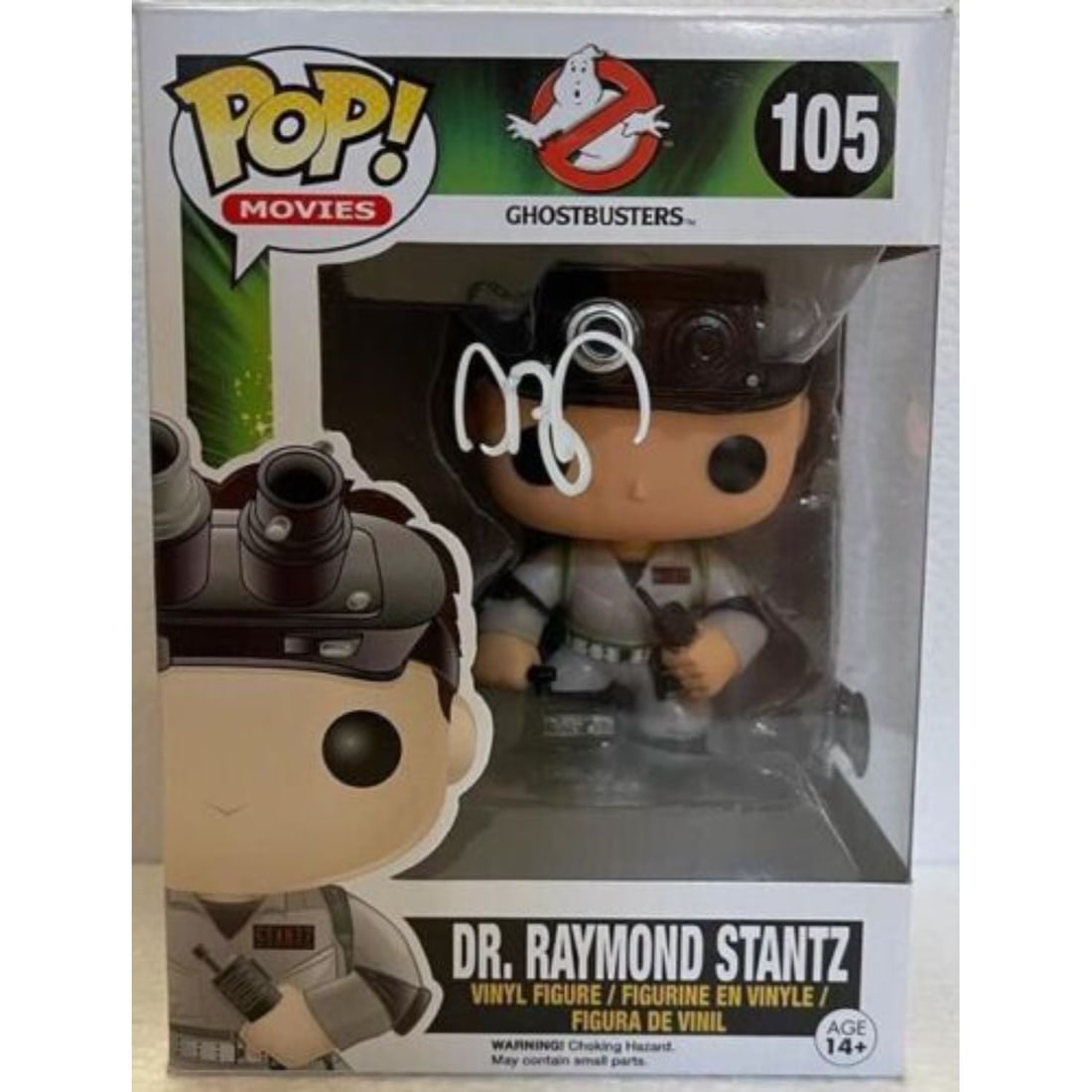 Dan Aykroyd Signed Funko Pop Ghostbusters Dr Raymond Stantz #105 (bas ...