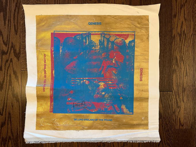 Peter Gabriel Signed Shane Bowden "selling England By The Pound ...