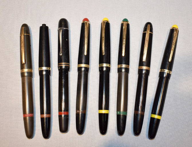 Nine Koh I Noor Rapidograph Technical Pens