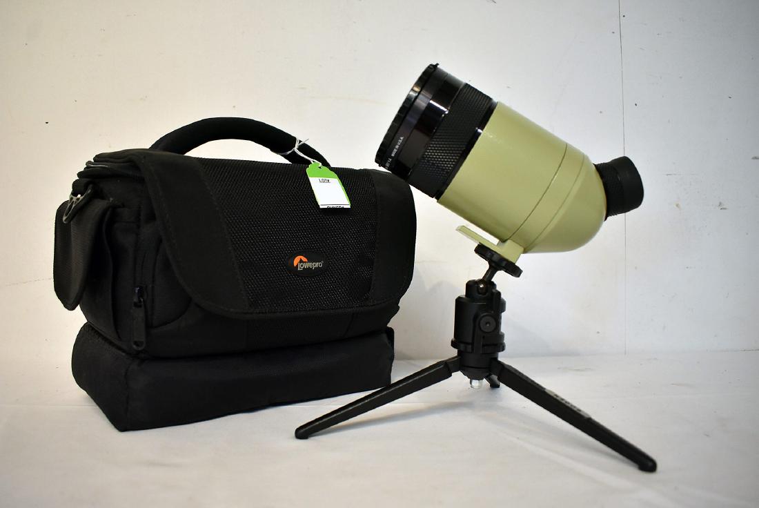 Ednar Mirror Spotting Scope 500 with Bogen Tripod & Bag
