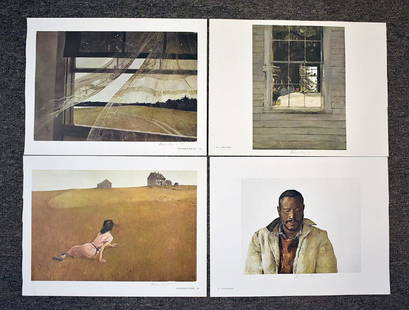 Christina's World, Nib And Signed By Andrew Wyeth