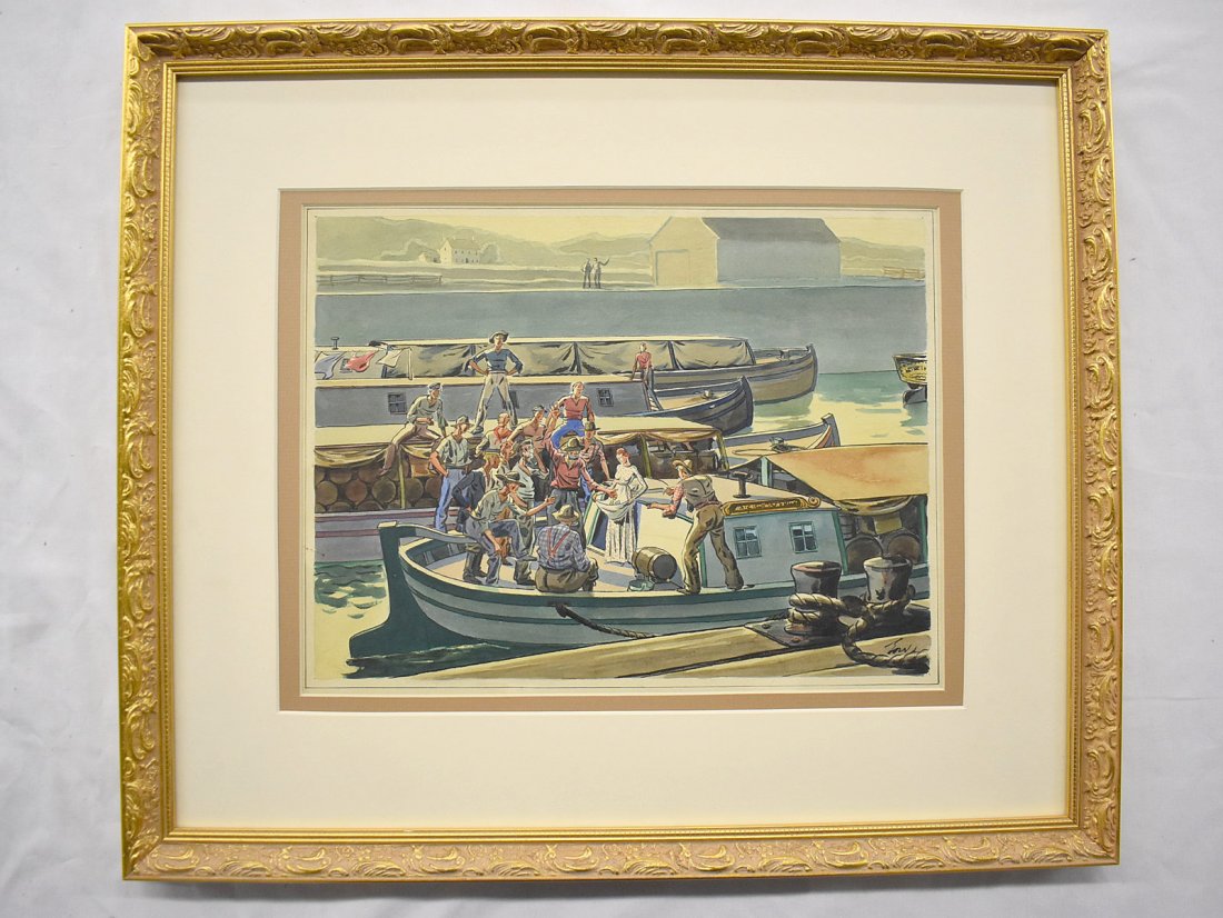 Edward Wilson. Watercolor & Ink, Illustration