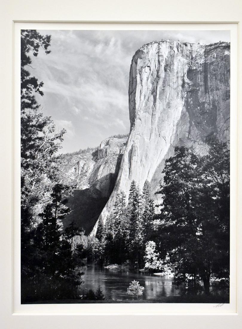 Ansel Adams. Photograph, El Capitan
