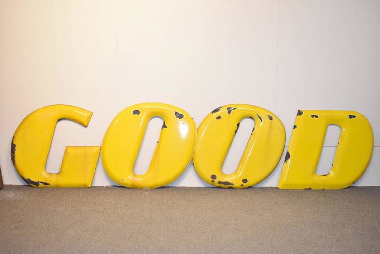 Goodyear Porcelain Letters