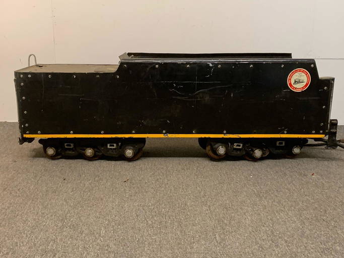 Live Steam Model Train Tender