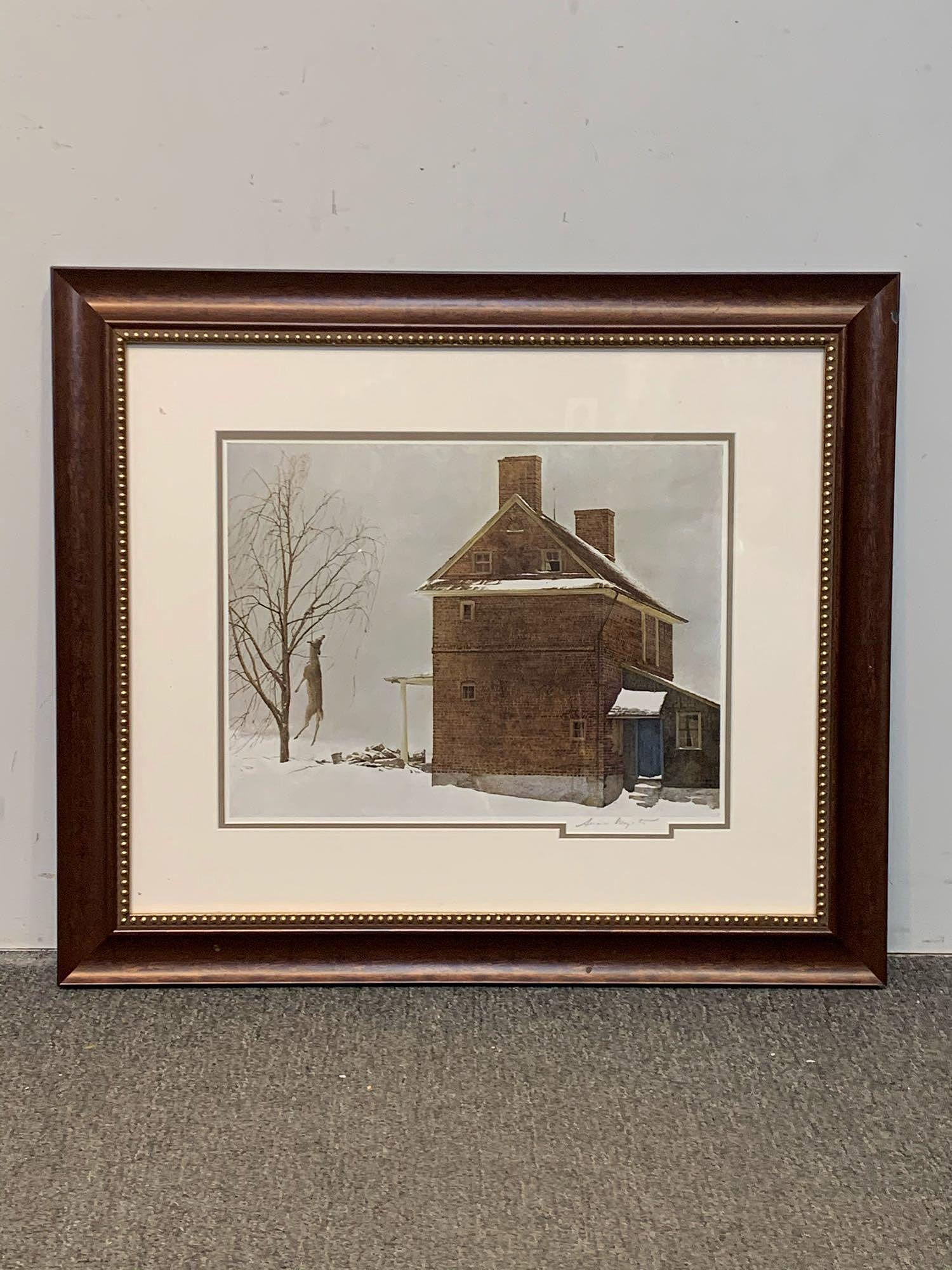 Andrew Wyeth. Signed Print, Tenant Farmer - Jan 17, 2020 | Briggs ...