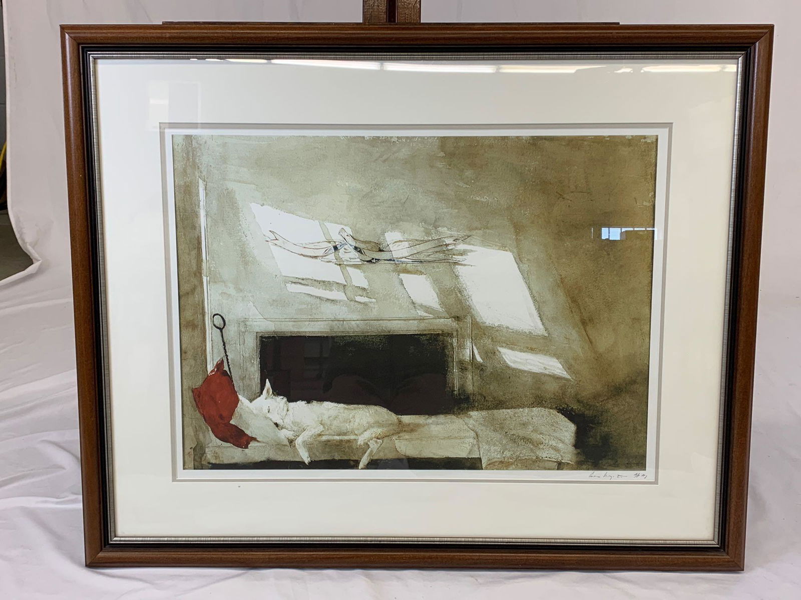 Andrew Wyeth. Signed Print, Southern Comfort