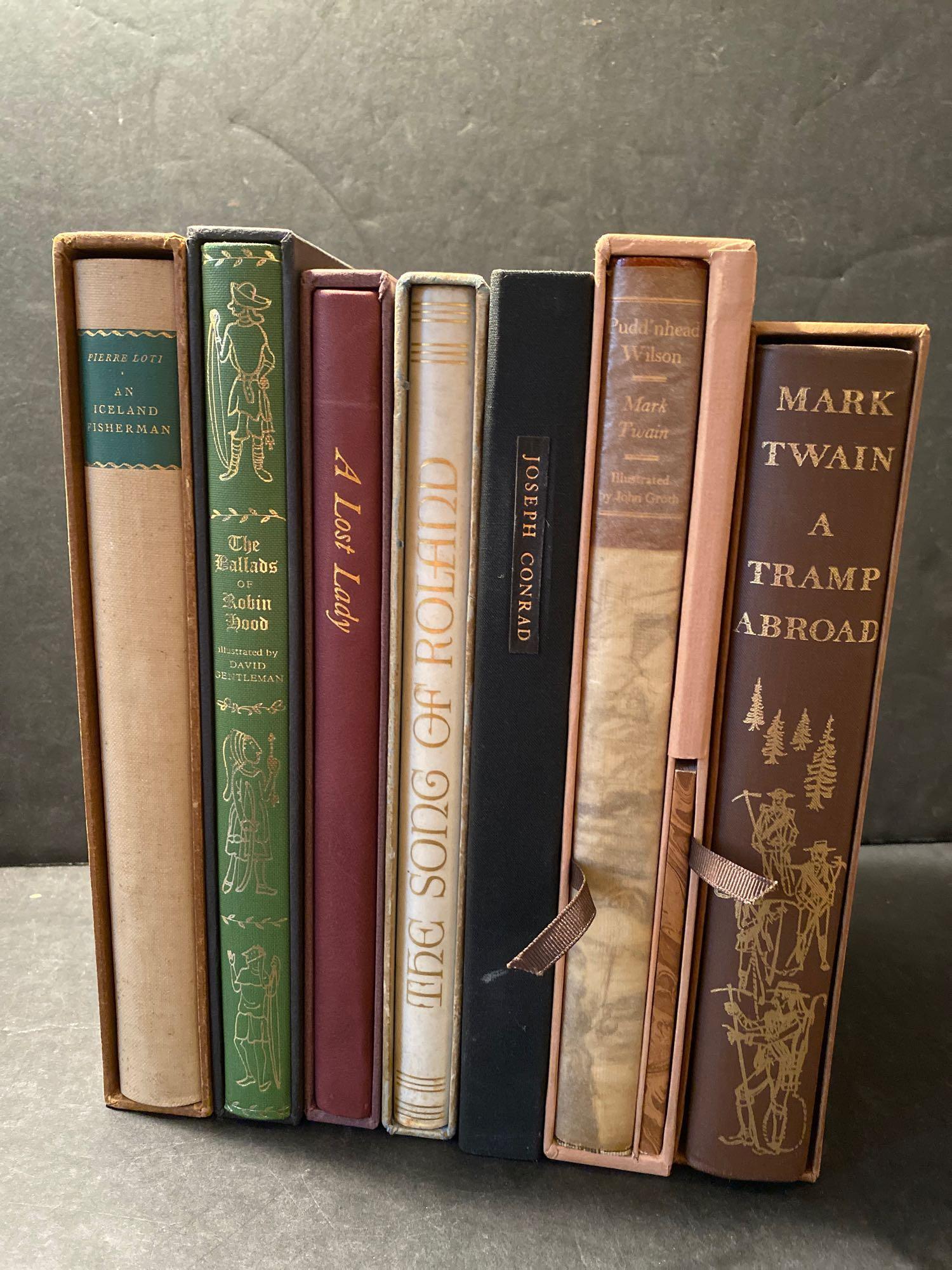 Seven Limited Editions Club Books