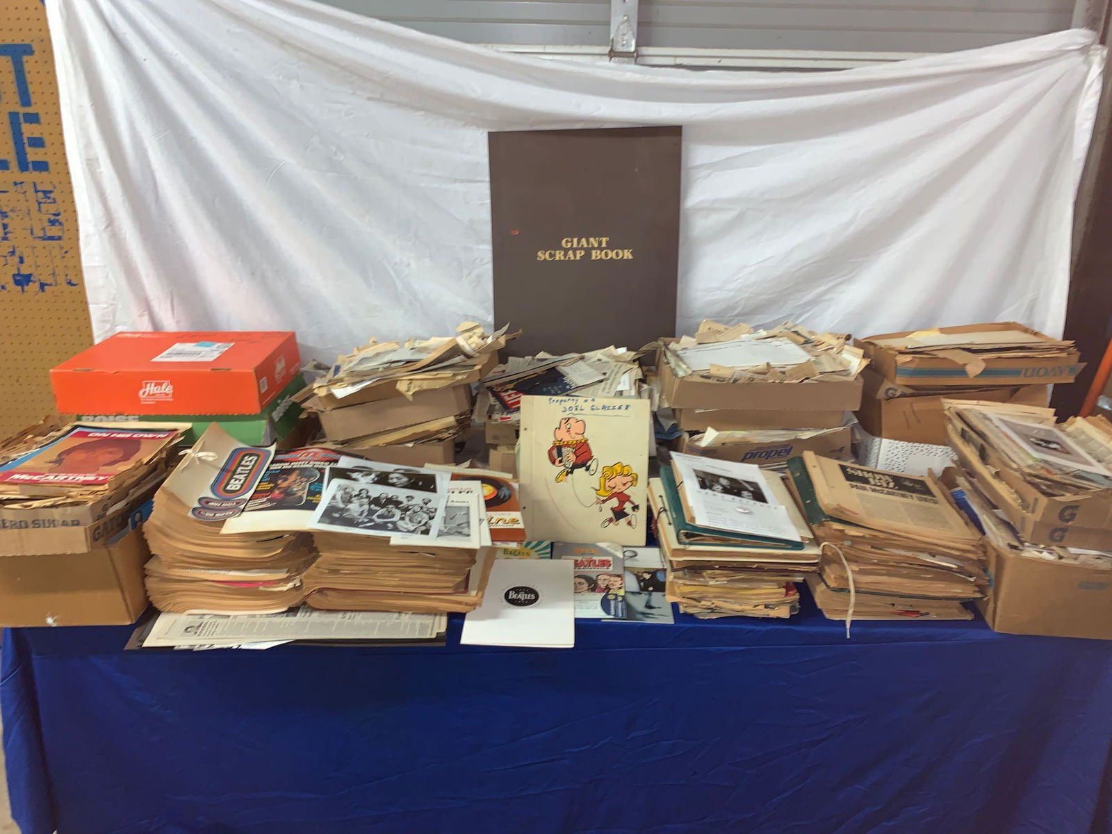 Enormous Beatles Scrapbook Collection - Sep 25, 2020 | Briggs Auction ...