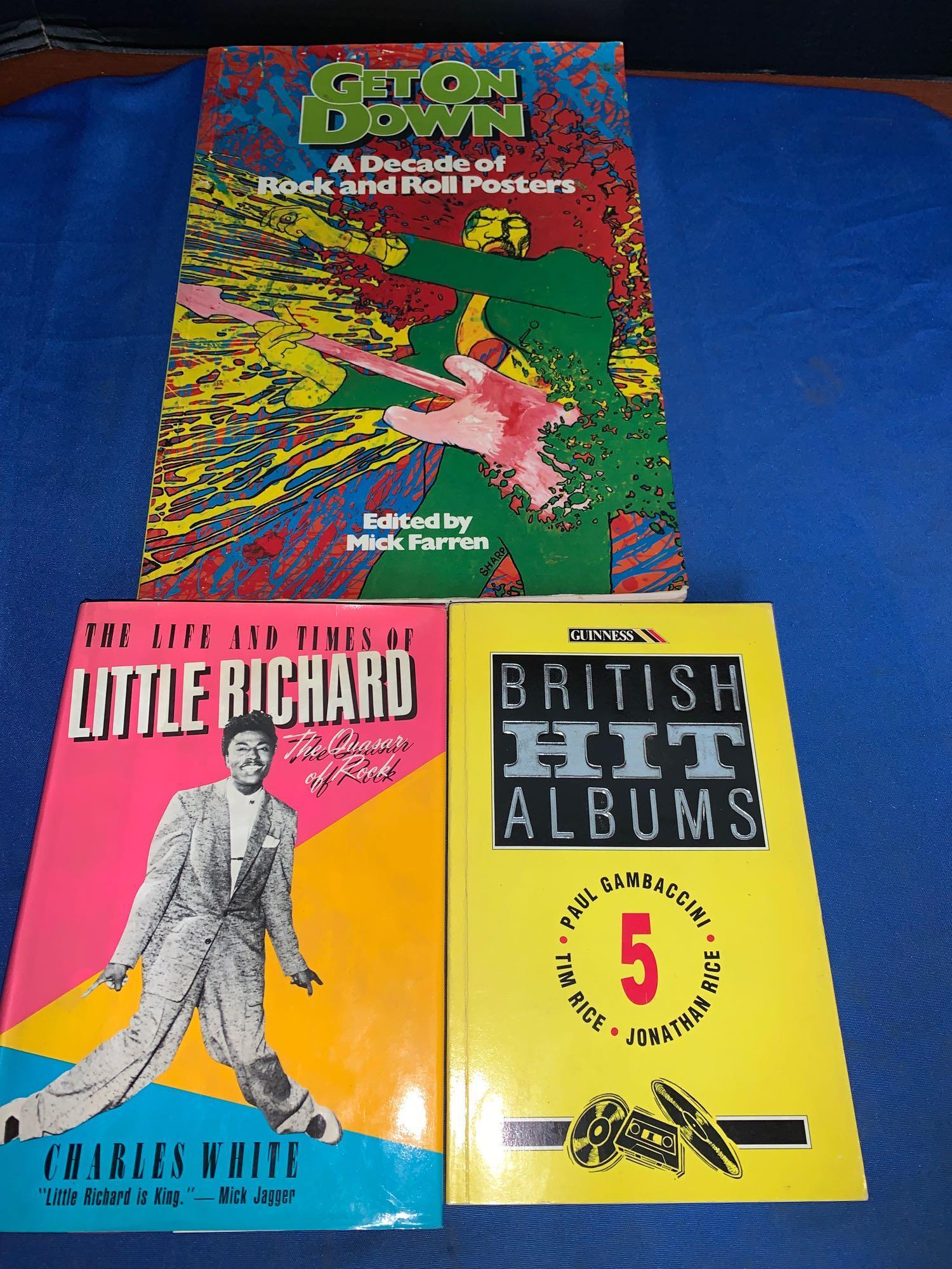 Three Books About Rock And Roll Music