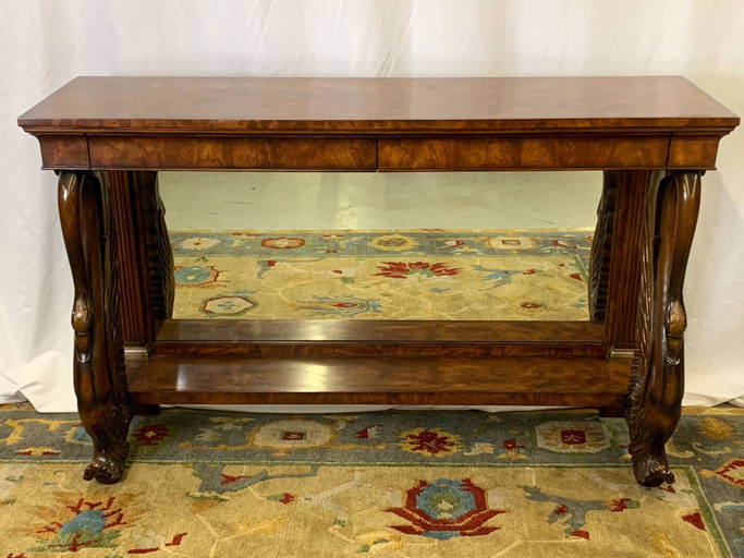 Theodore Alexander Swan Form Pier Table - Jan 29, 2021 | Briggs Auction ...