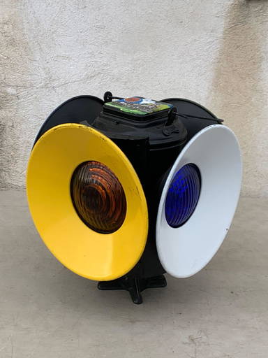 Four Way Railroad Signal Lamp
