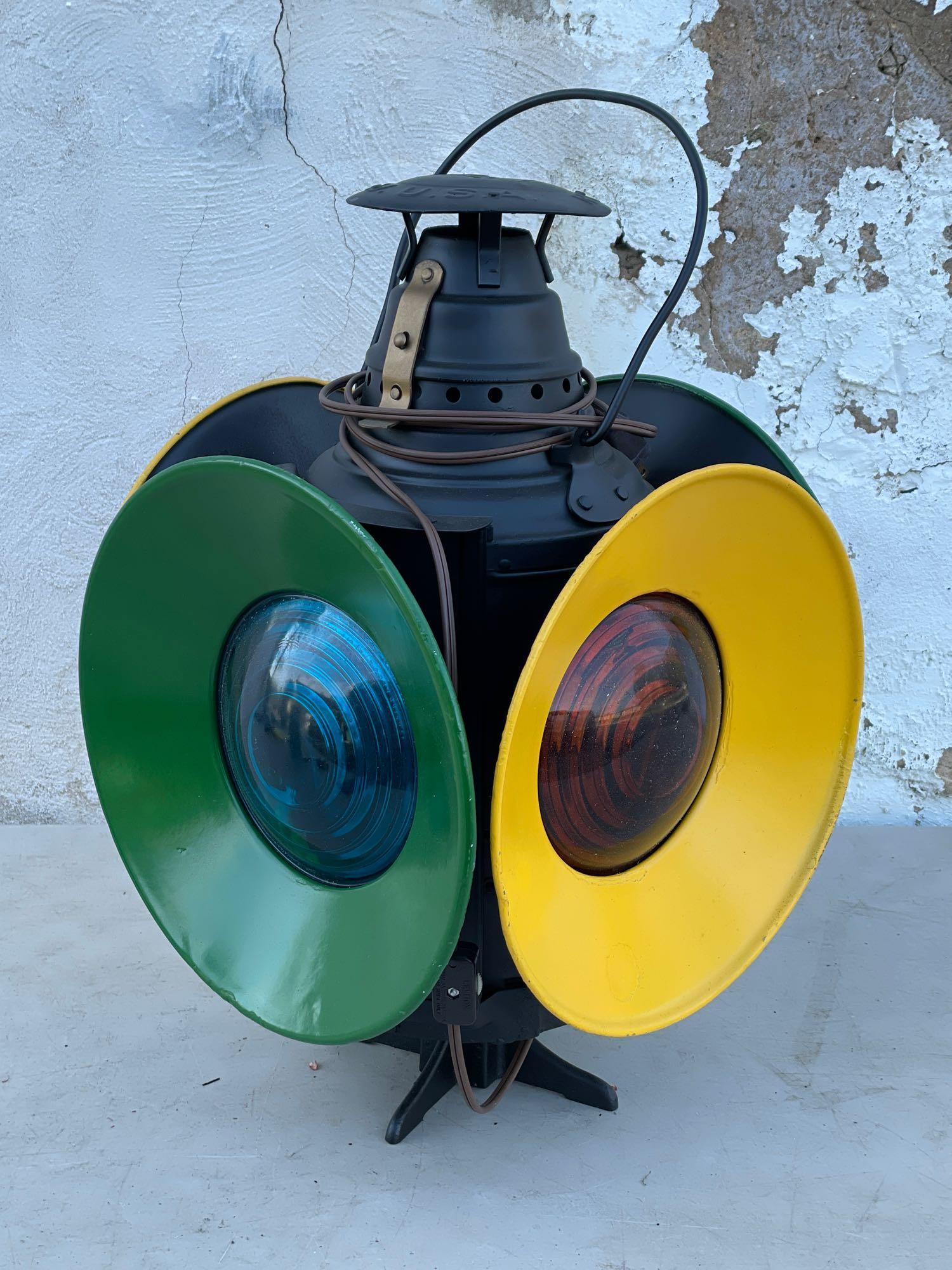 Dressel Four Lens Signal Lantern