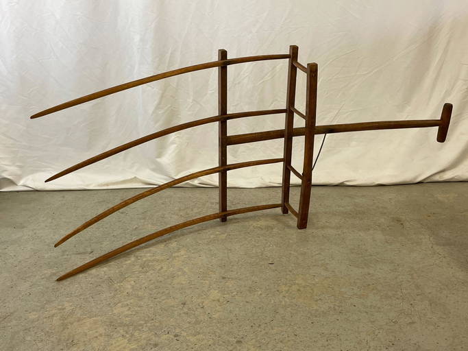 Large Antique Primitive Hay Fork