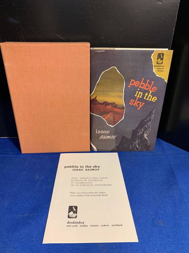 Signed Isaac Asimov Pebble In The Sky