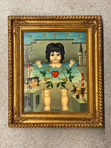 Joseph Procopio. Oil/Panel, Surrealist Scene - Jan 28, 2022 | Briggs ...