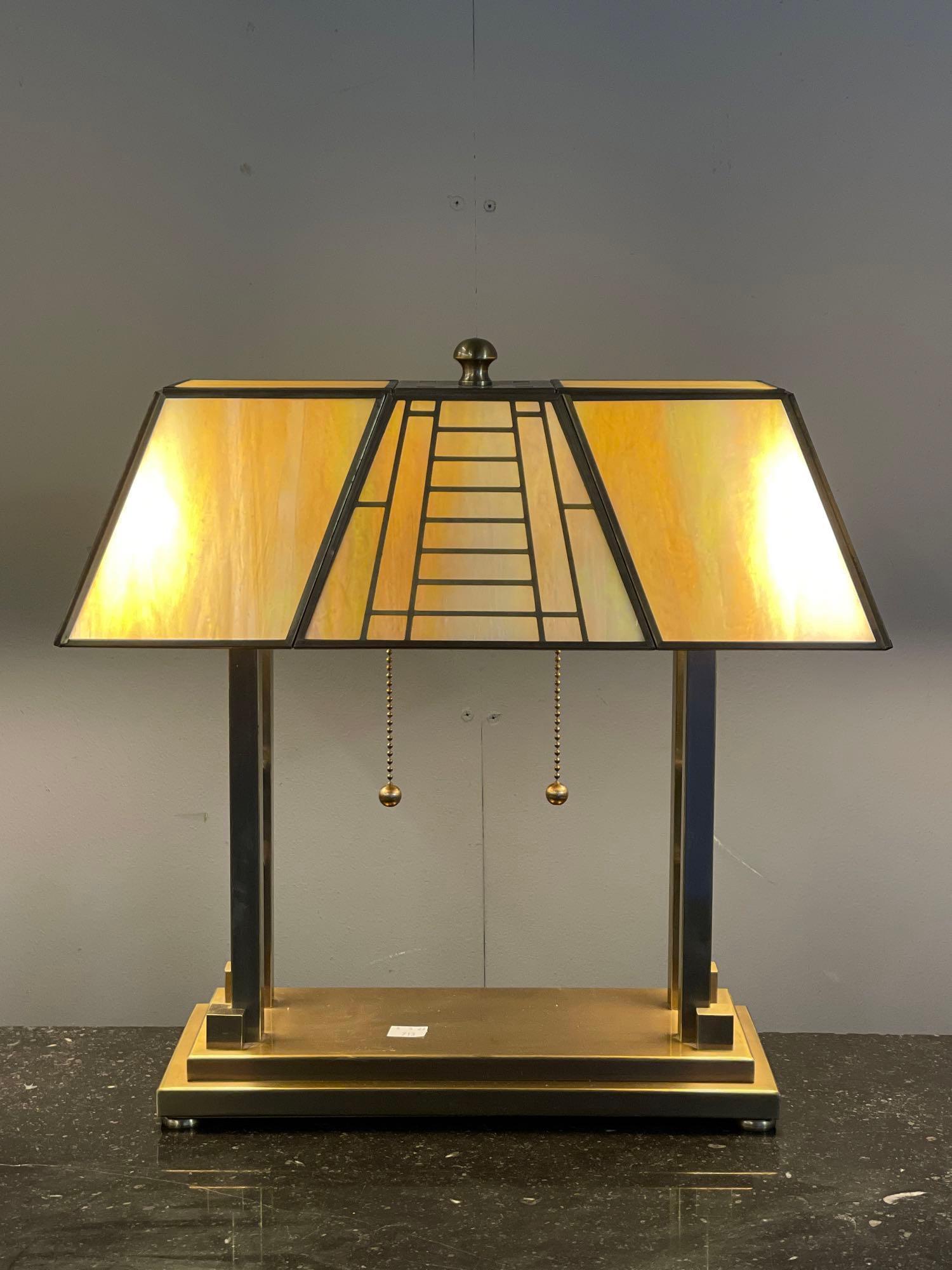 Frederick Raymond Arts & Crafts Style Lamp