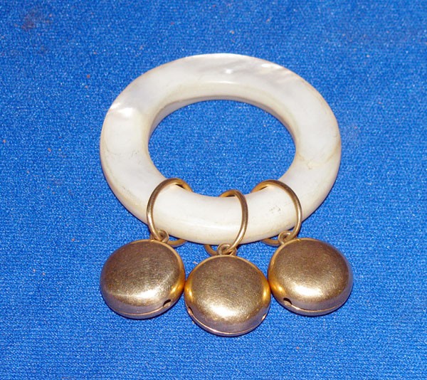 Tiffany 14k Rattle And Ring.