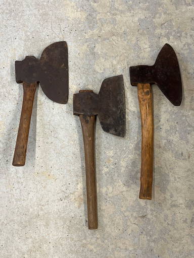 Three Antique Broad Axes