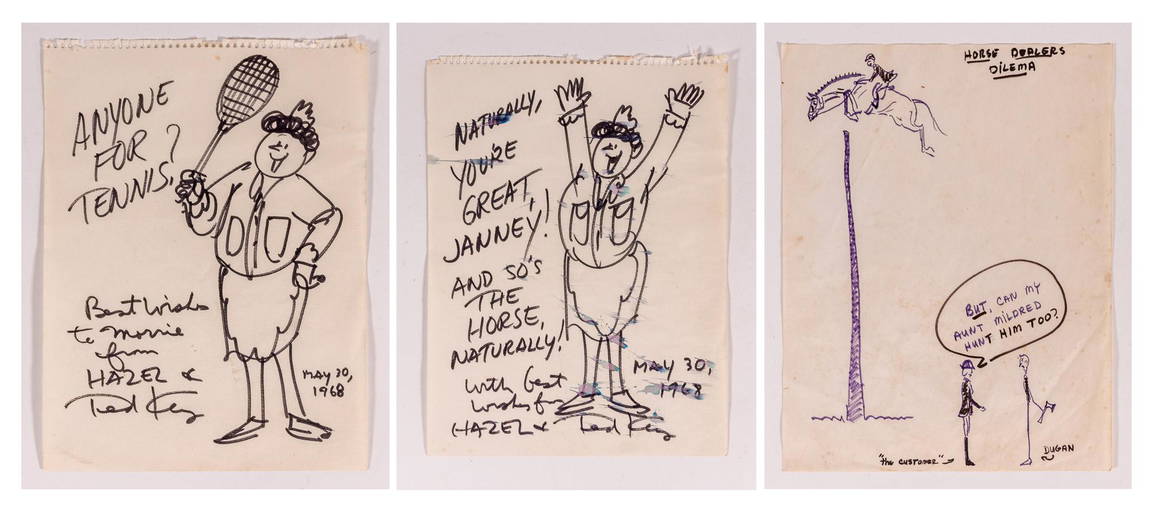 Ted Key, Pr Hazel Cartoons & Unk. Artist Cartoon