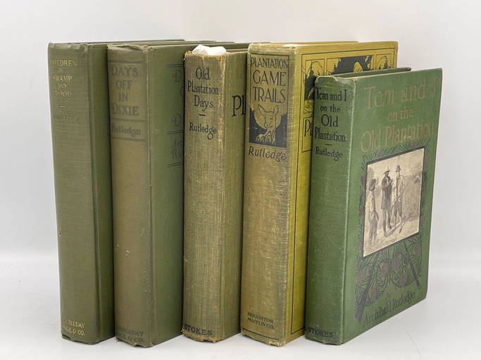 Five Volumes of Archibald Rutledge - Dec 09, 2022 | Briggs Auction, Inc ...